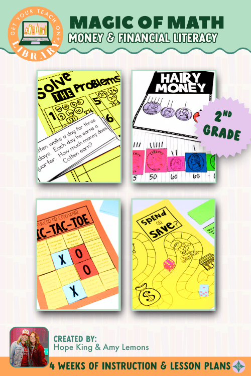 2nd Grade Magic of Math: Money with Counting Coins & Financial Literac ...