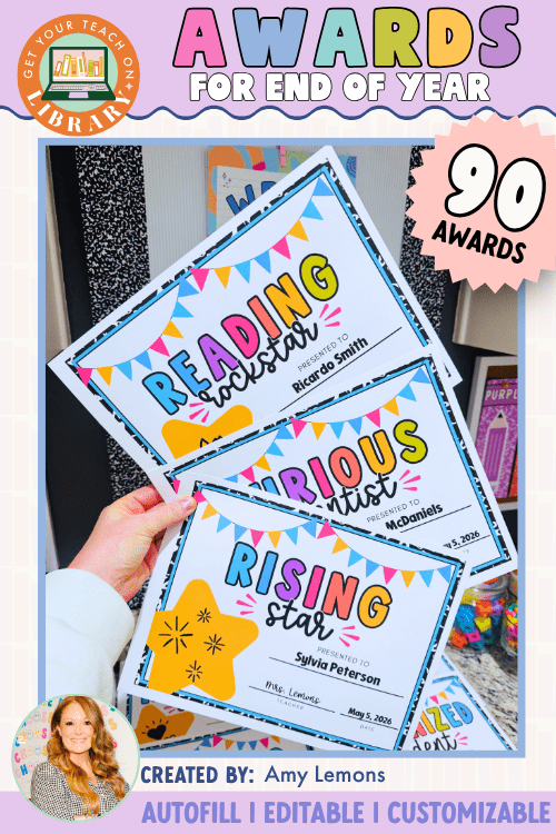 End of Year Awards | 90 Editable Student Certificates w/ Autofill Clas ...
