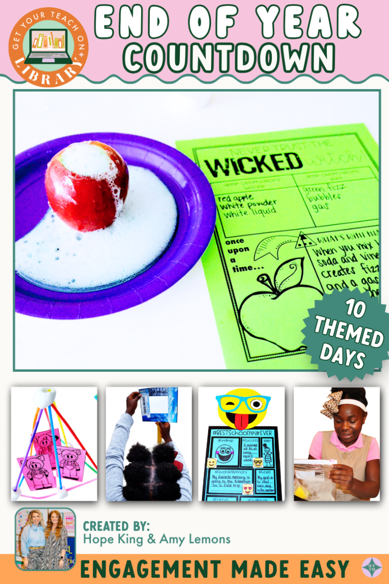 End of Year Countdown Activities with Engagement Made Easy Projects ...