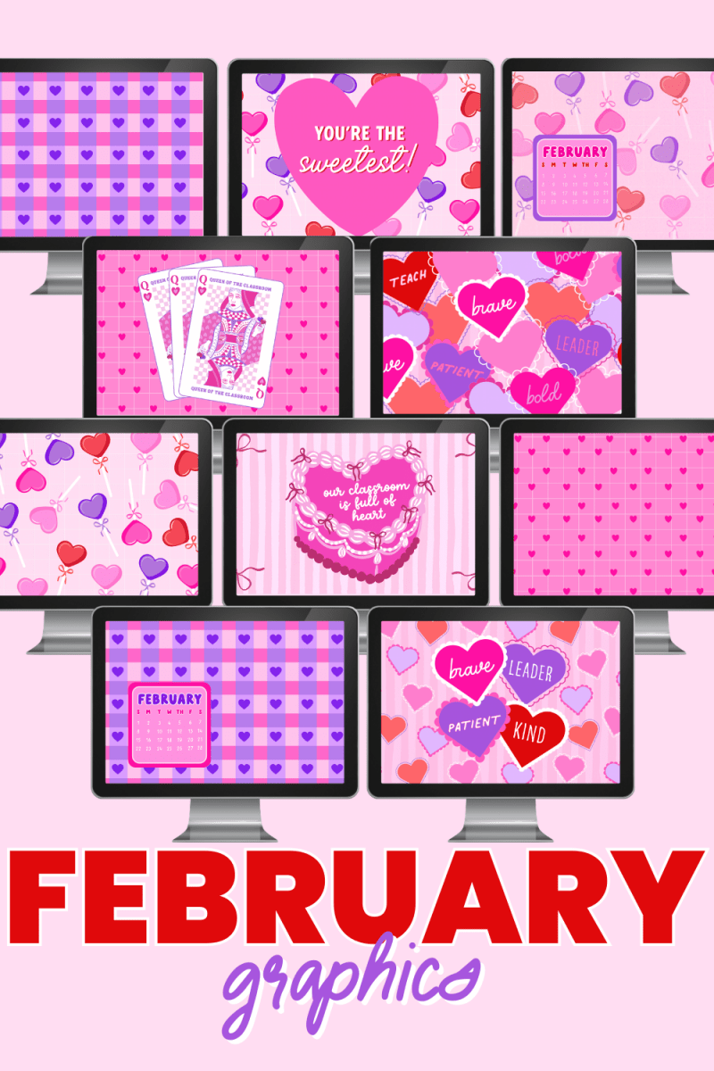 February Classroom Graphics Collection (2026) – Shop GYTO