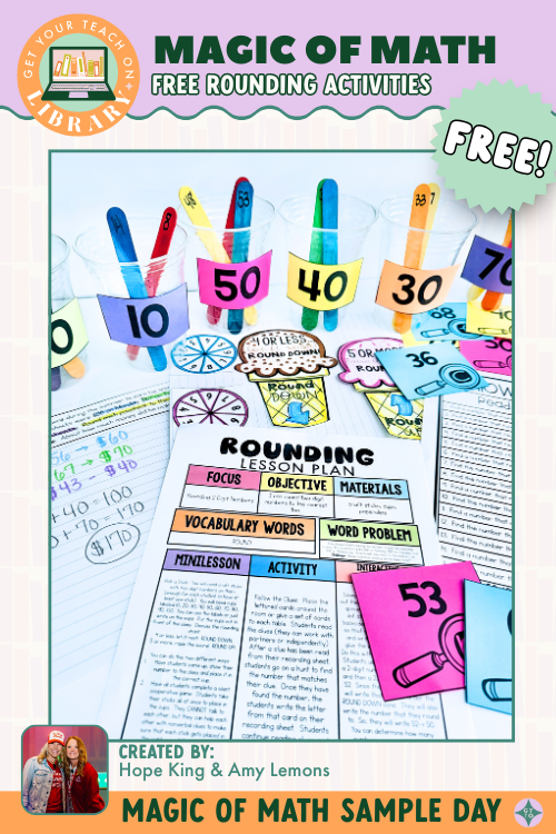 FREE Magic of Math: Place Value and Rounding Lesson Plans & Activities ...