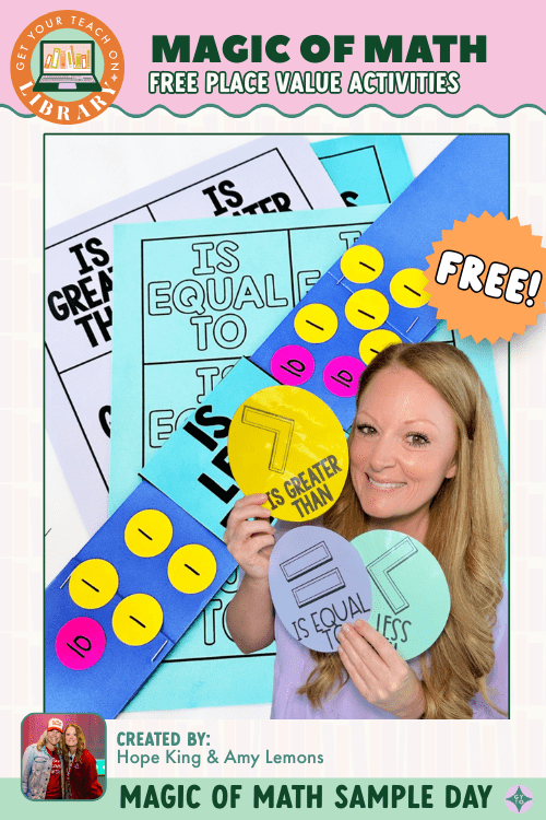 FREE Magic of Math: Place Value & Comparing Numbers Lesson Plans and A ...