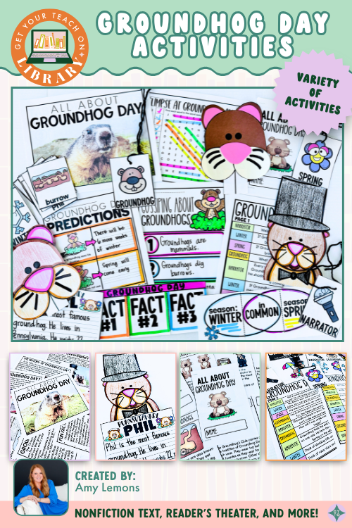 Groundhog Day Reading Comprehension, Writing Activities, and Reader's ...