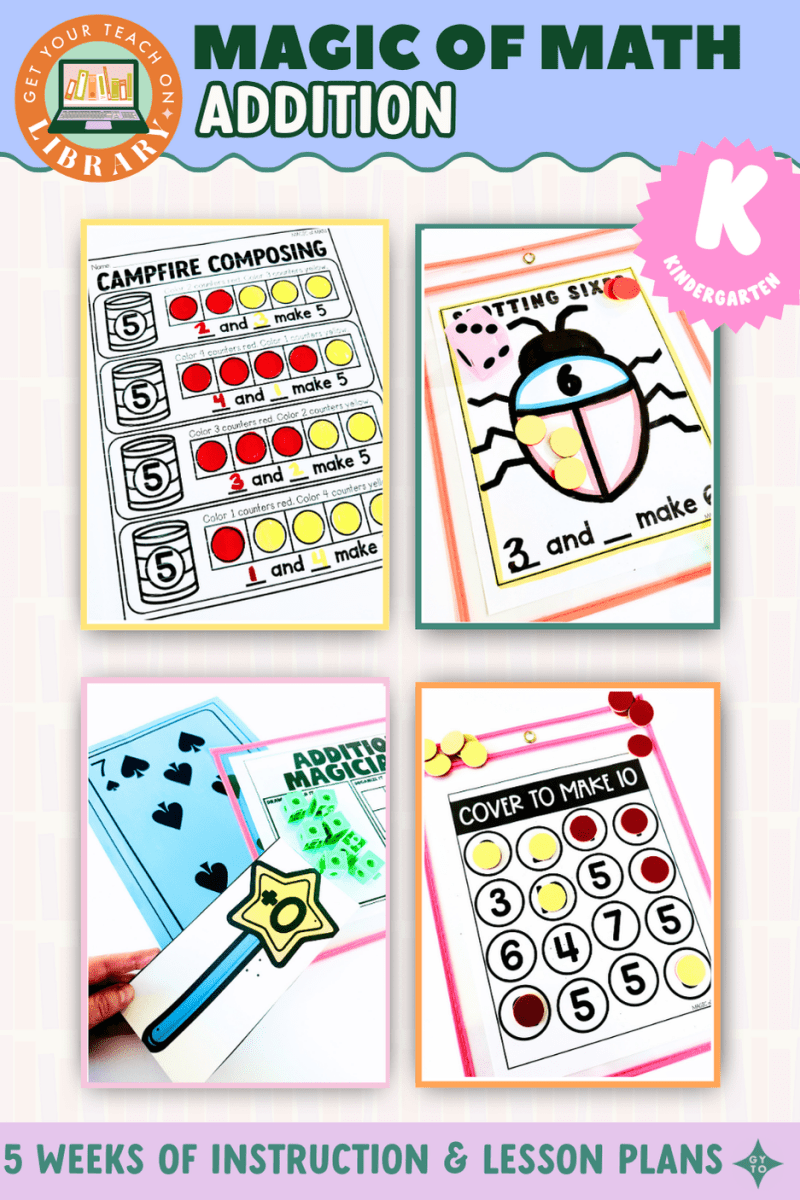 Kindergarten Magic of Math: Addition, Joining Together, & Word Problem ...