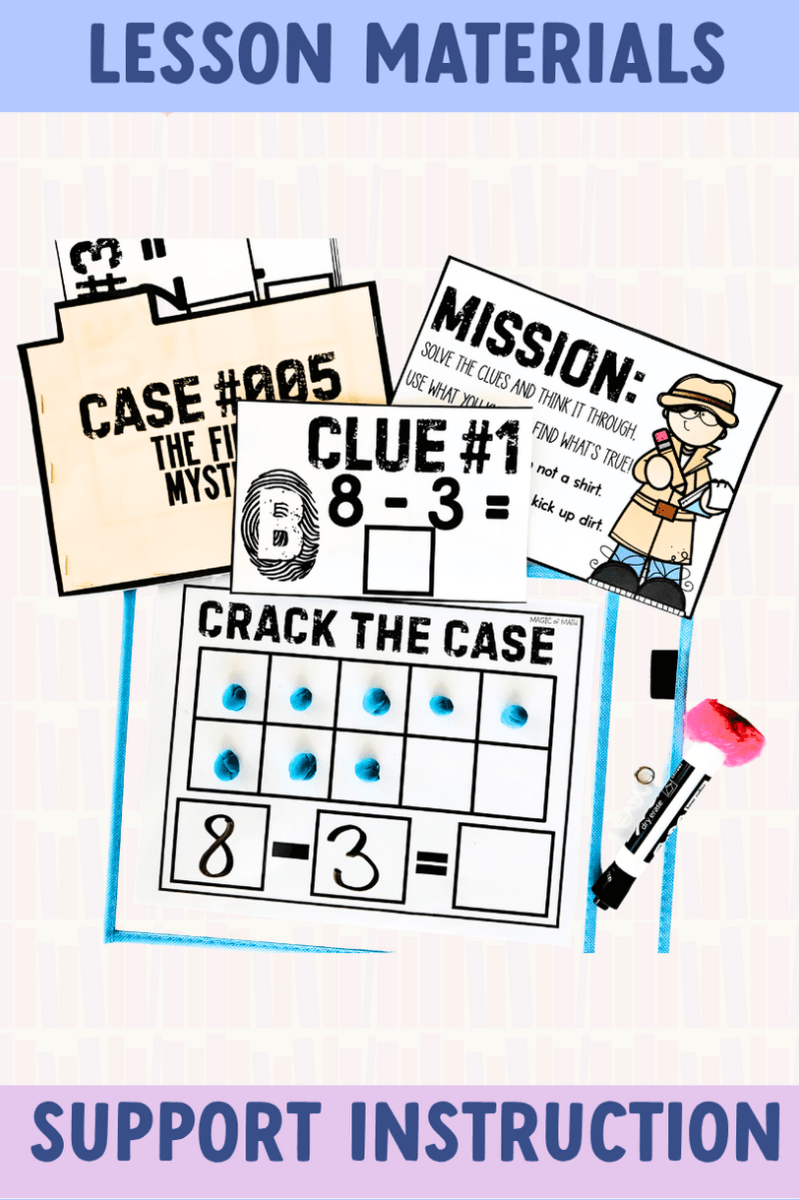 Kindergarten Magic of Math: Subtraction, Taking Away, & Word Problems ...