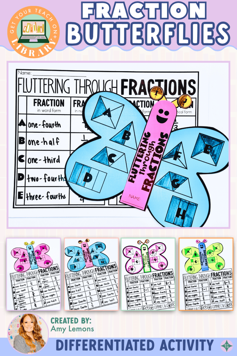 Spring Math Activity: Fraction Butterflies – Shop GYTO